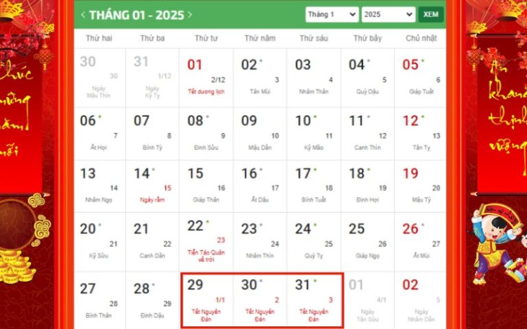 How many days until Tet 2025? Countdown to Tet 2025