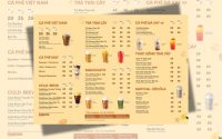 25+ mẫu menu cafe đơn giản, đẹp và thu hút khách hàng