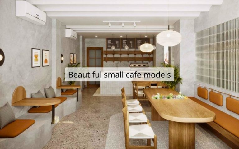 Top 9 beautiful and highly profitable small cafe models in 2024