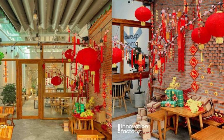 17+ beautiful Tet cafe decoration ideas to attract customers
