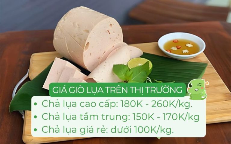 Giá giò lụa hôm nay bao nhiêu 1kg? Cập nhật giá chả lụa mới nhất