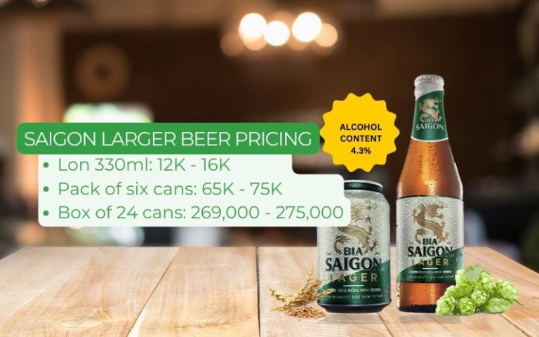 How much does Saigon beer price today? Latest updates on all types of ...